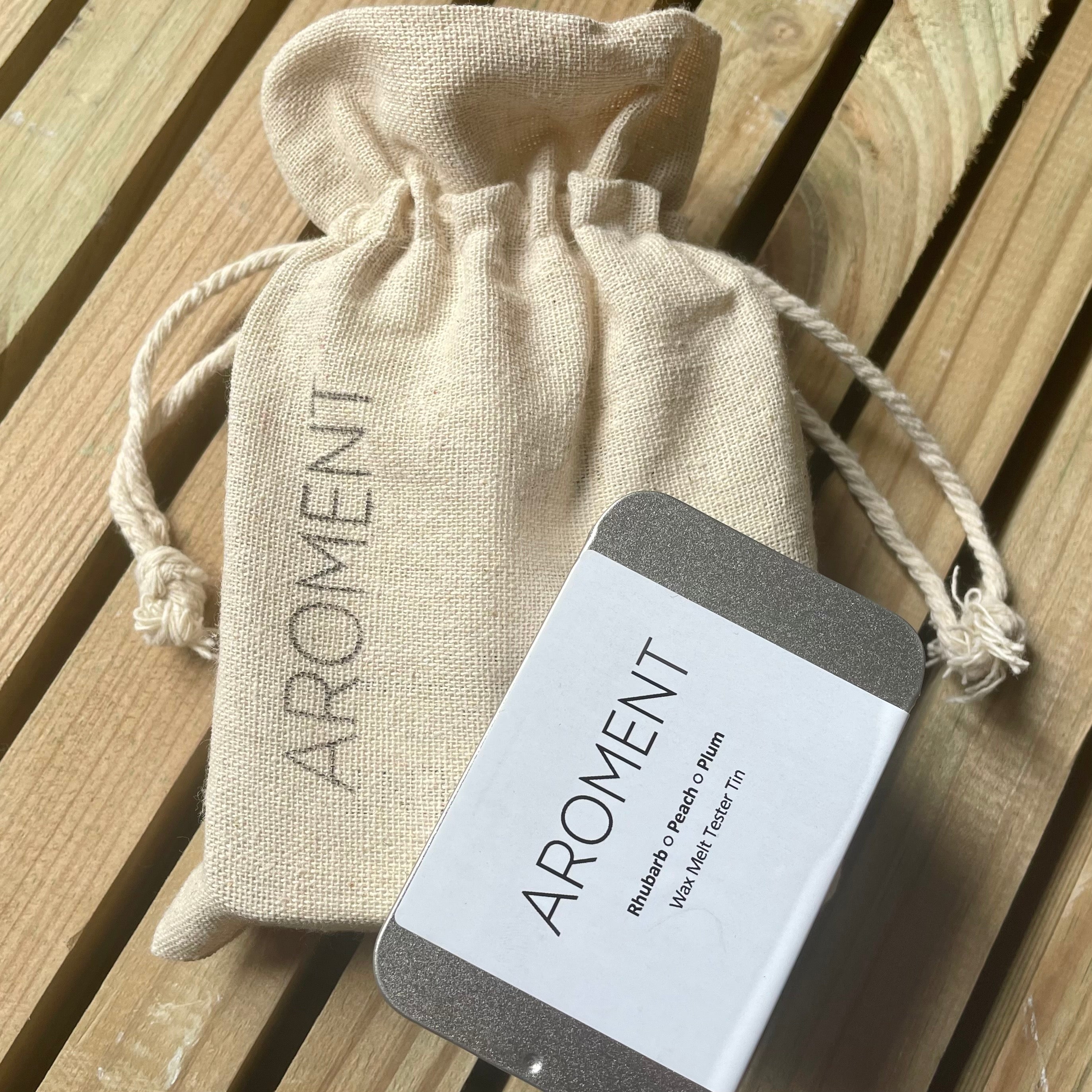 Mini Scoop & Melt Tin • Pick Your Own Aroment Linen Bag Gift Set – AROMENT