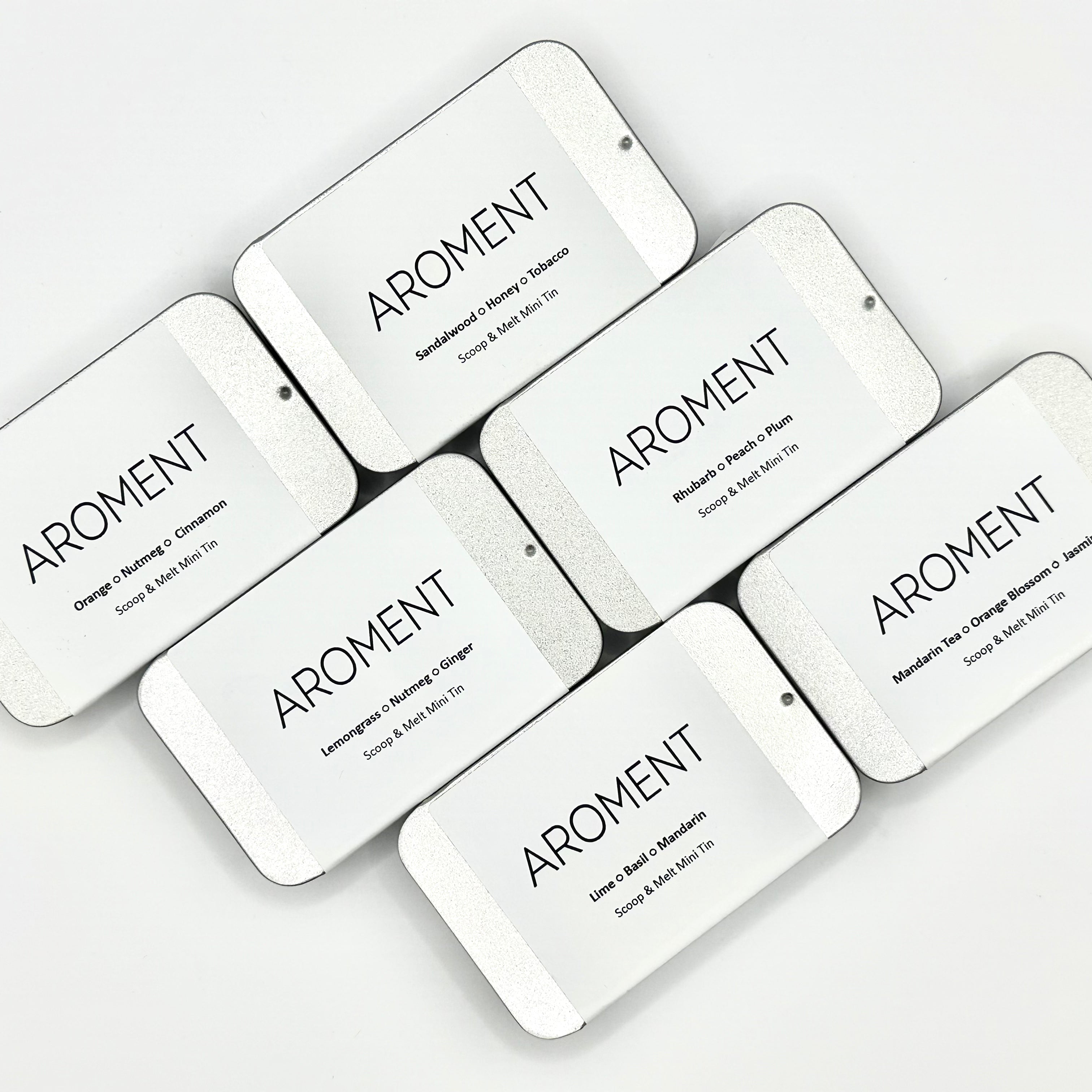 Scoop & Melt Mini Tins / Fragrance Tester Tins – AROMENT
